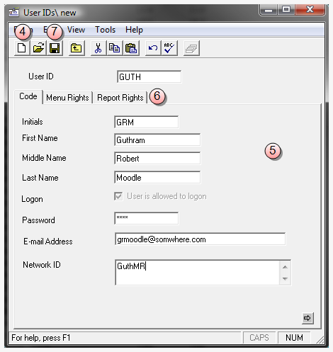 Create a User ID – Juris
