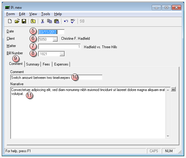 Create a Credit Memo – Juris
